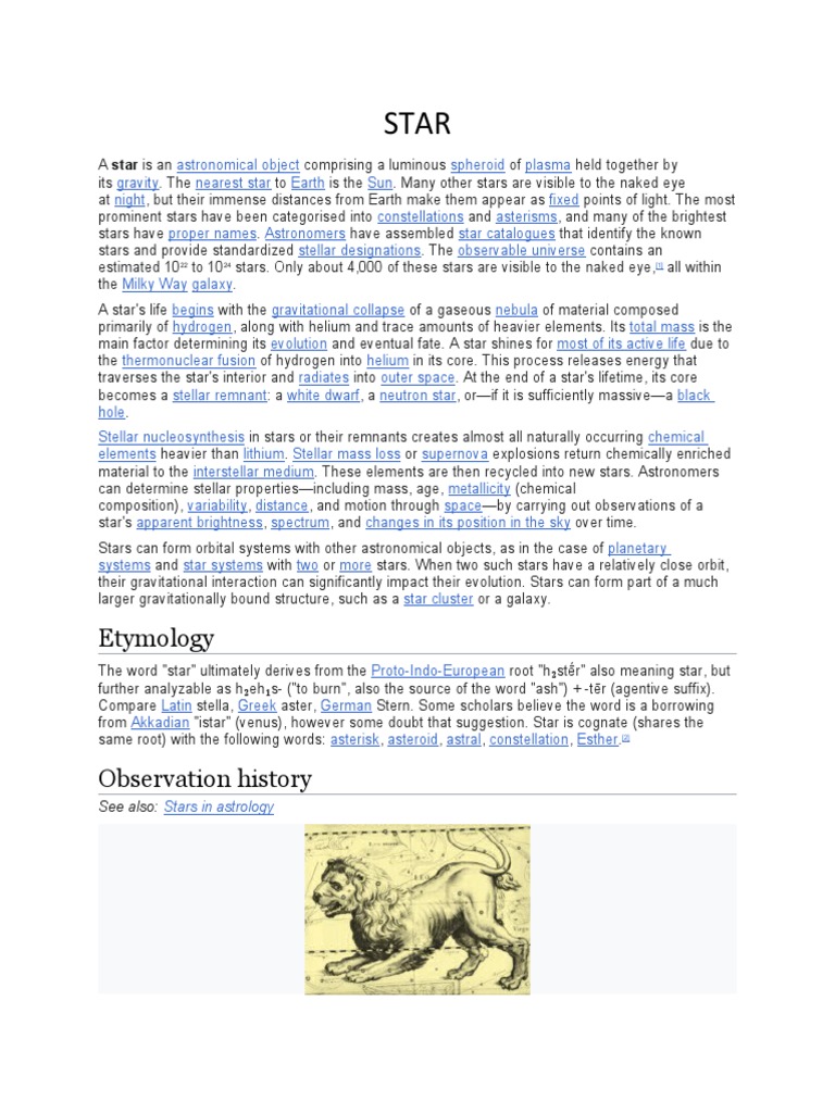 S Tar | PDF | Stars | Astronomical Objects