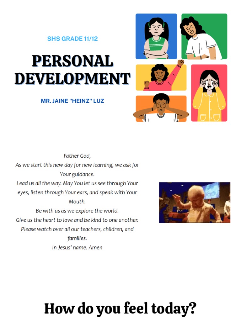 White and Colorful Illustration Blocks Social and Emotional Learning ...