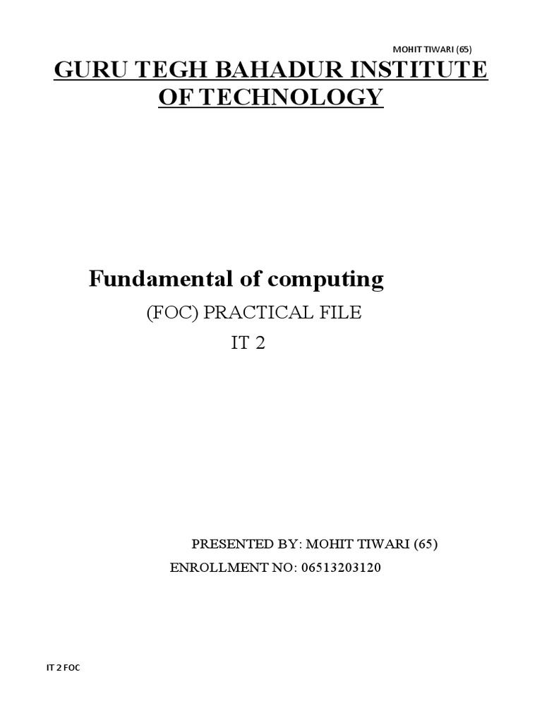 A Concise and Insightful Guide to Fundamentals of Computing Experiments in Microsoft Word | PDF ...