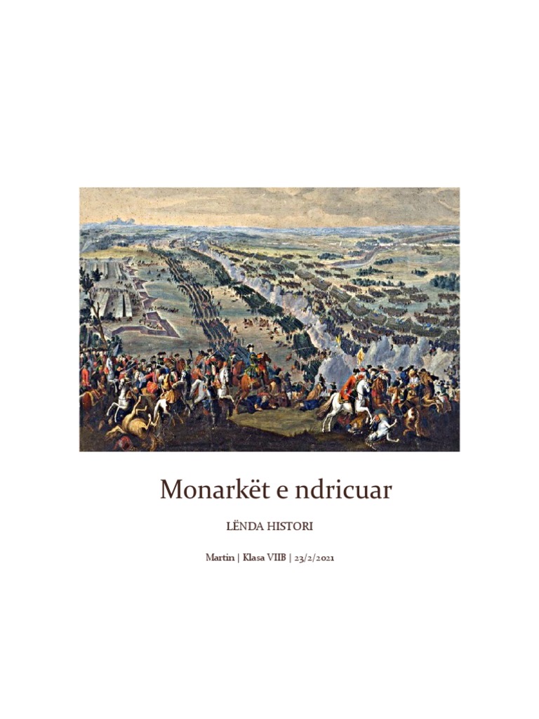 Monarket e Ndricuar | PDF