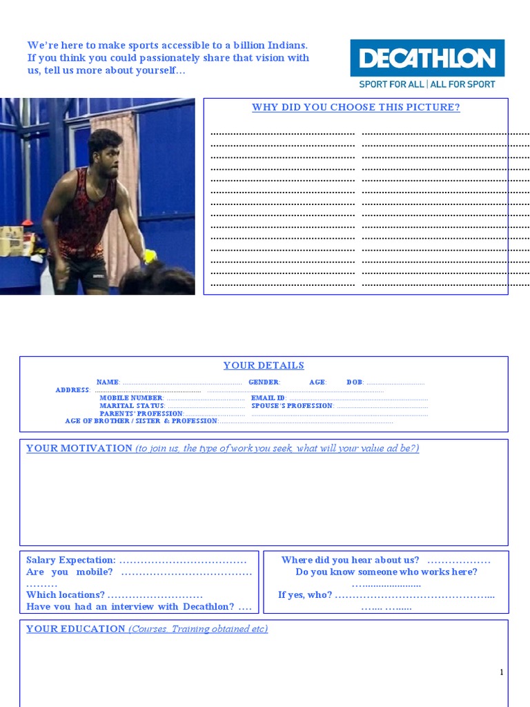 Decathlon Interview Preparation Guide | PDF | Games & Activities