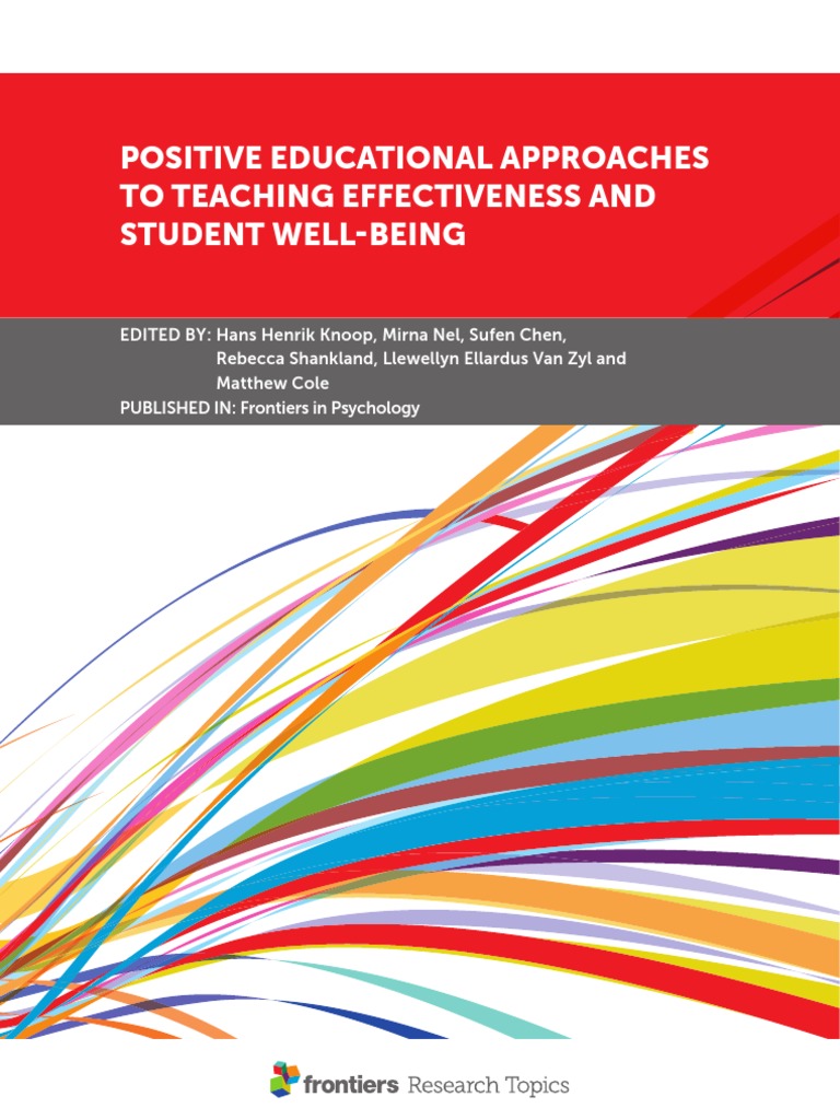 Positive Educational Approaches To Teaching | PDF | Survey Methodology ...