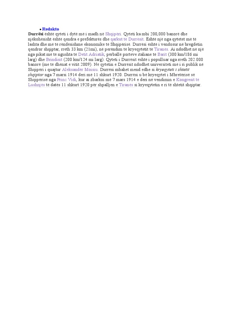Durresi | PDF