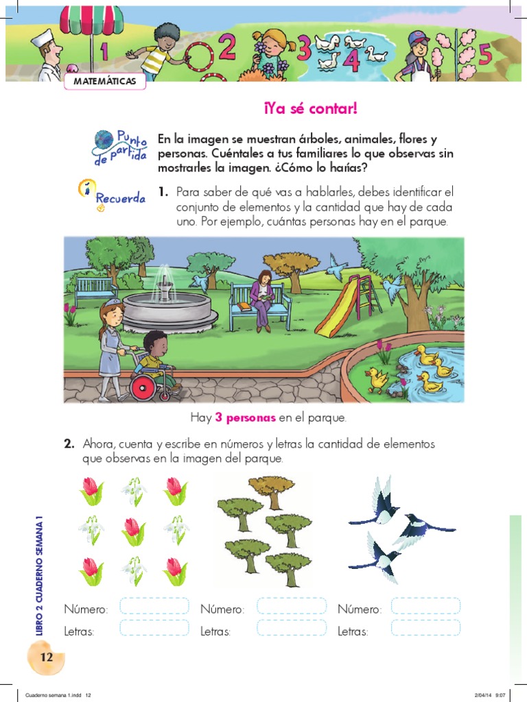 Contar y Comparar Cantidades Matemáticas | PDF | Cognición | Science