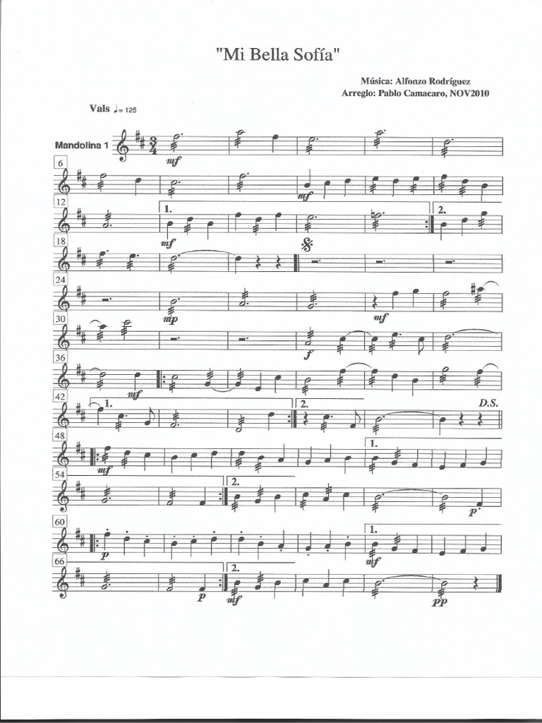 Mi Bella Sofia | PDF