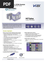 EXFO OTH-7000 Fiber Monitoring System | PDF | Optical Fiber | Decibel