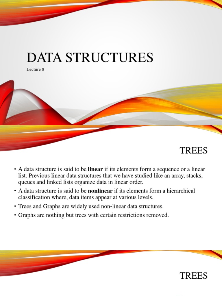 Lecture 8 Data Structures Pdf Computer Programming Algorithms And Data Structures 