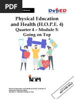 Physical Education and Health (H.O.P.E. 4) : Quarter 3 - Module 4 | PDF ...