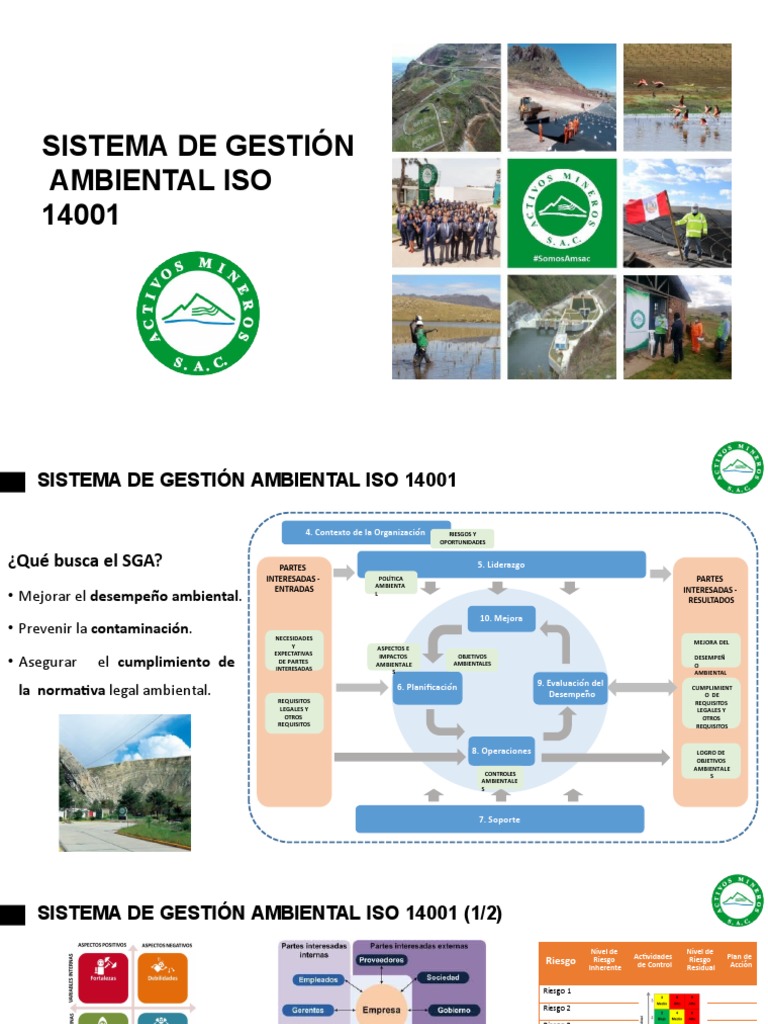 Capacitacion SGA ISO 14001 Nov 2021 v1 | PDF | Residuos | Reciclaje