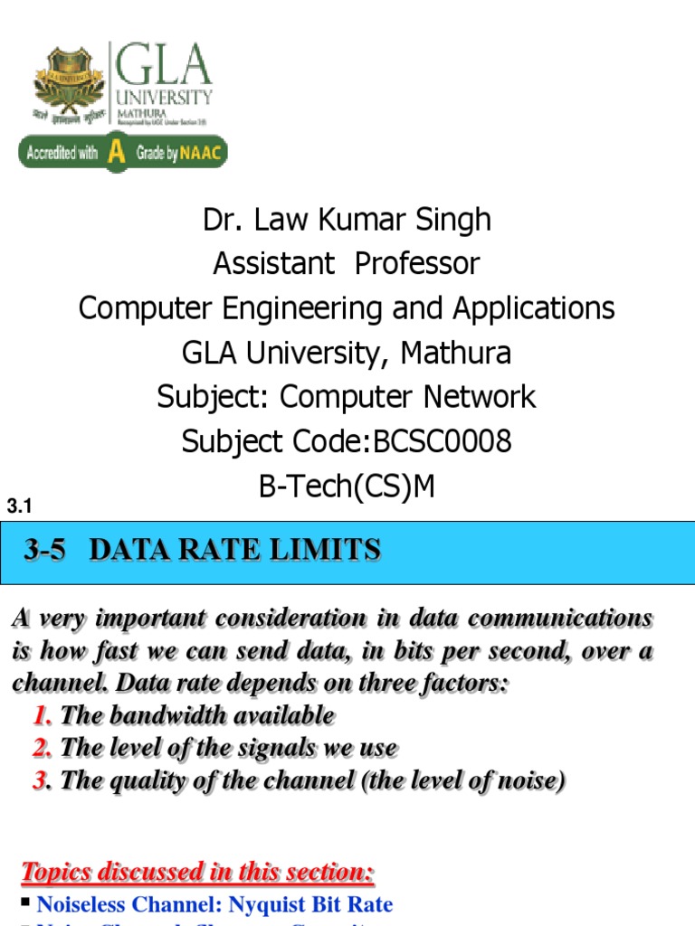 ch3 4 (CN-M) | PDF | Signal To Noise Ratio | Bit Rate