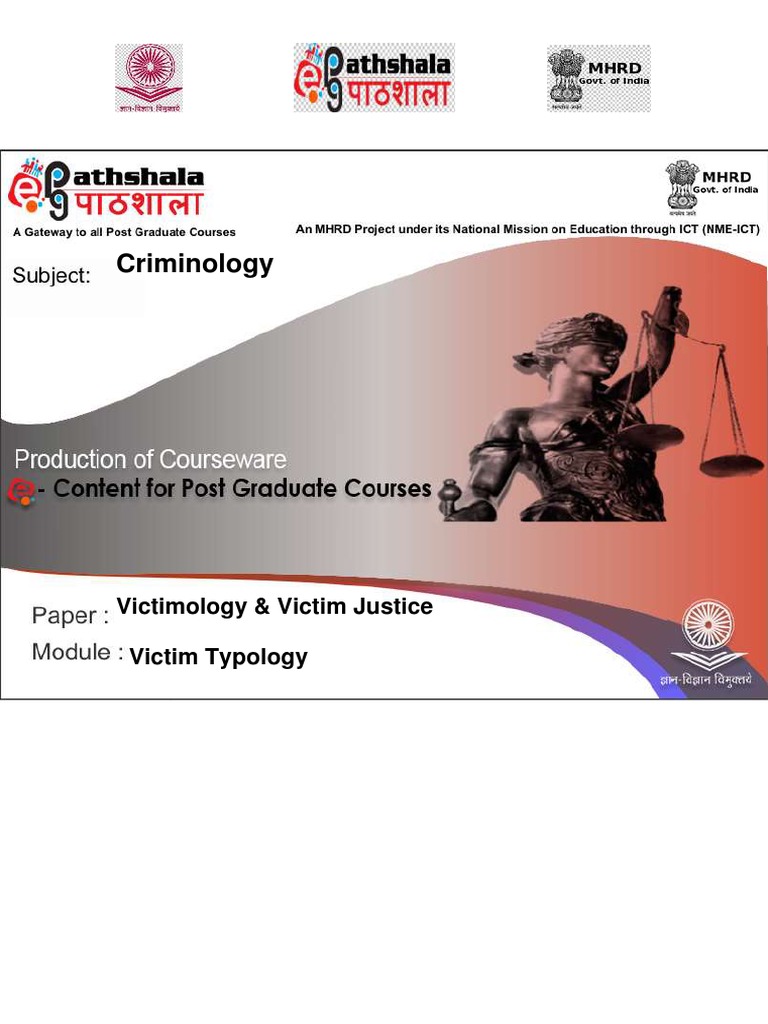 Victim Typology | PDF | Cain And Abel | Victimology
