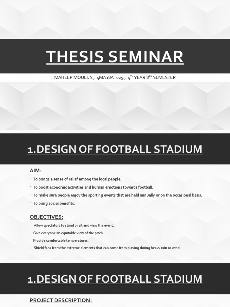 Football Stadium | PDF | Stadium | Sports