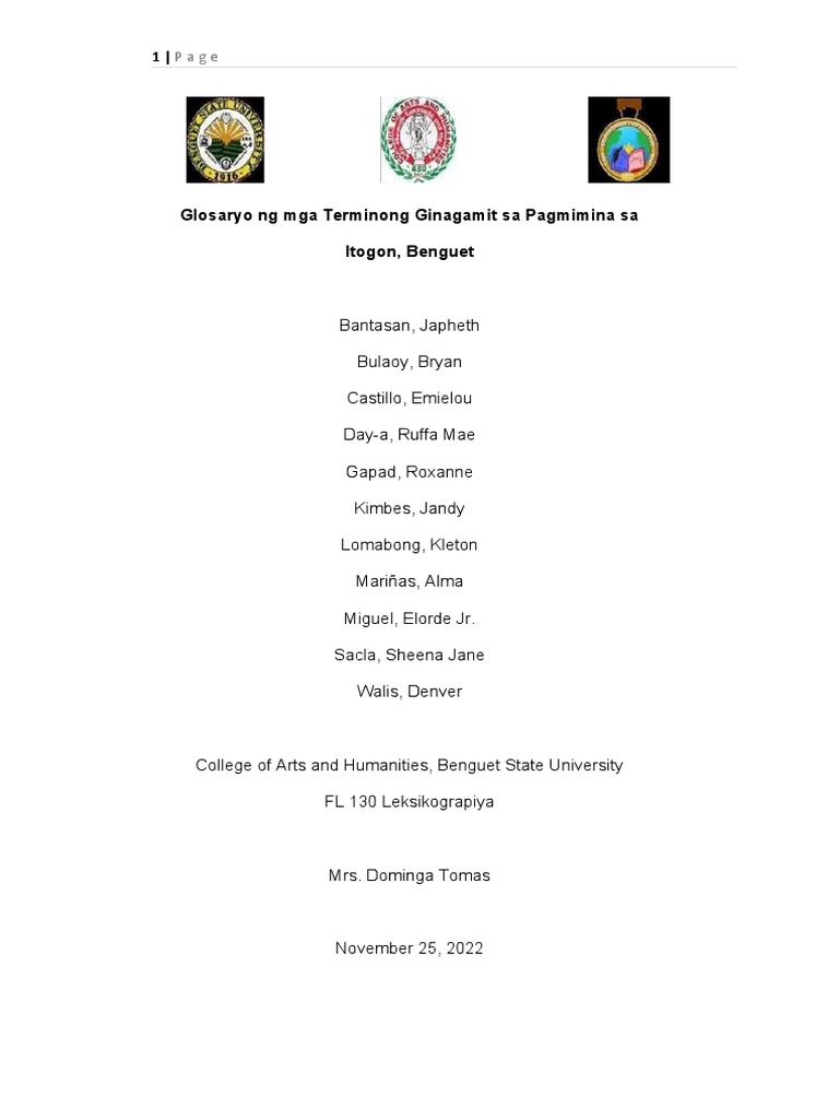 Leksi Partial 1 | PDF