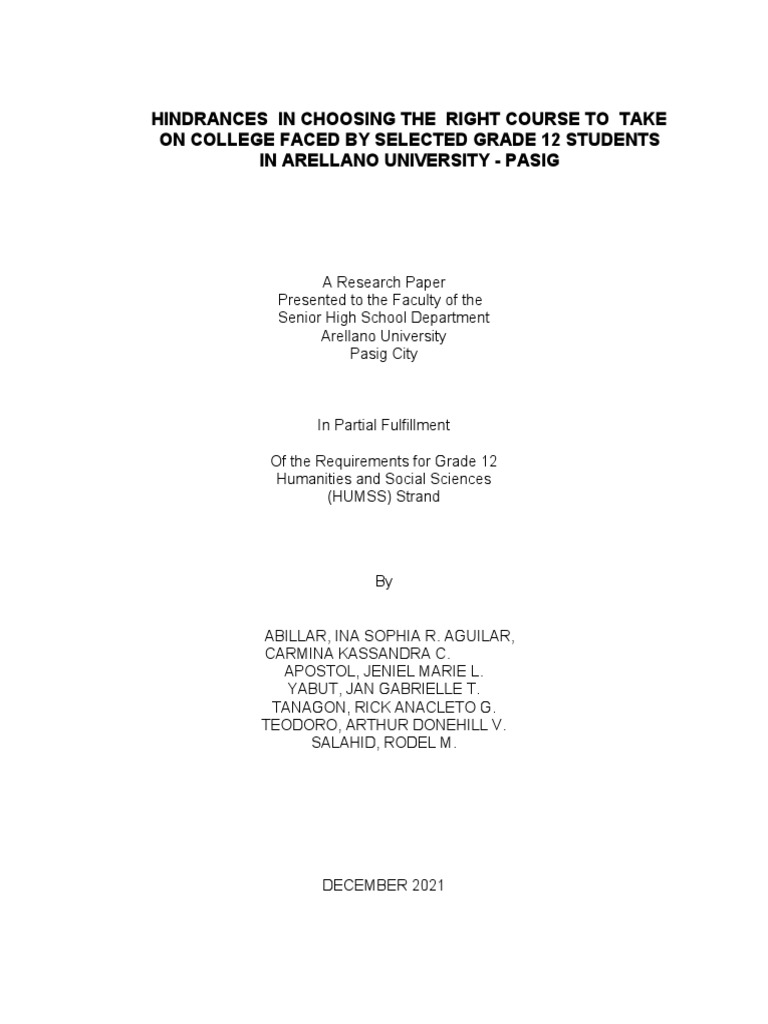 Sample Research Paper | Download Free PDF | Risk | Survey Methodology