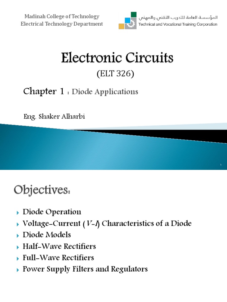 Chapter 1 | PDF | Rectifier | Diode