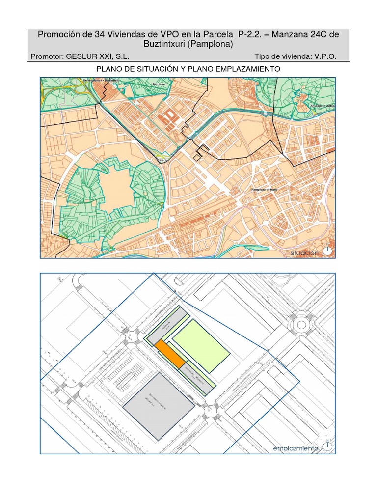 Promoción VPO en Buztintxuri, Pamplona | PDF