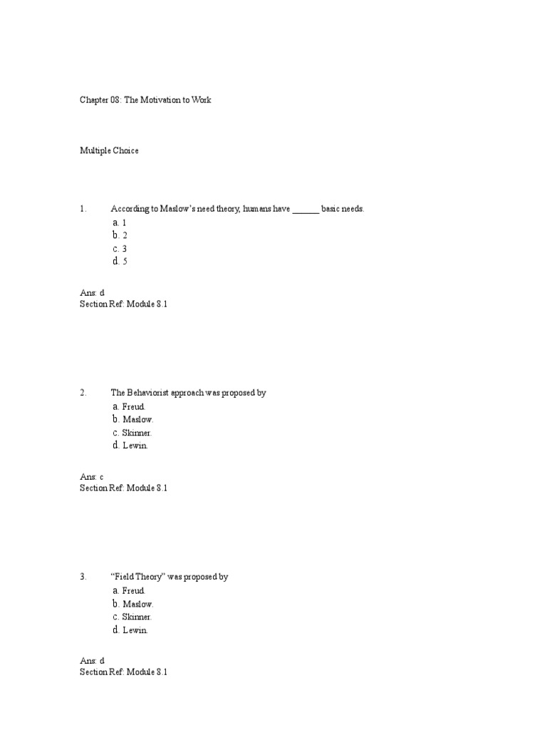 CH 08 | PDF | Goal Setting | Goal