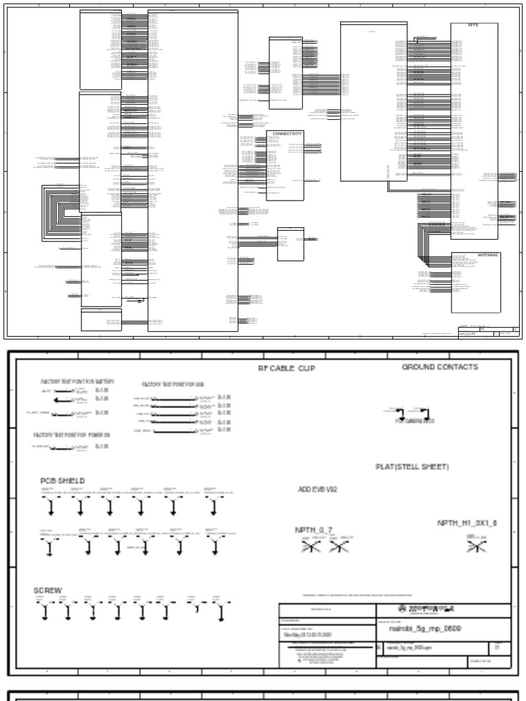 SCHEMATICS - XT2075 - Nairobi - 5g - MP - 0609 - VZW | PDF