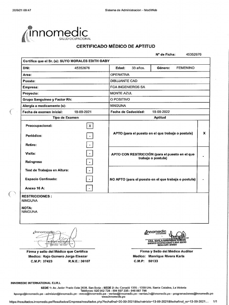 Emos Fga | PDF