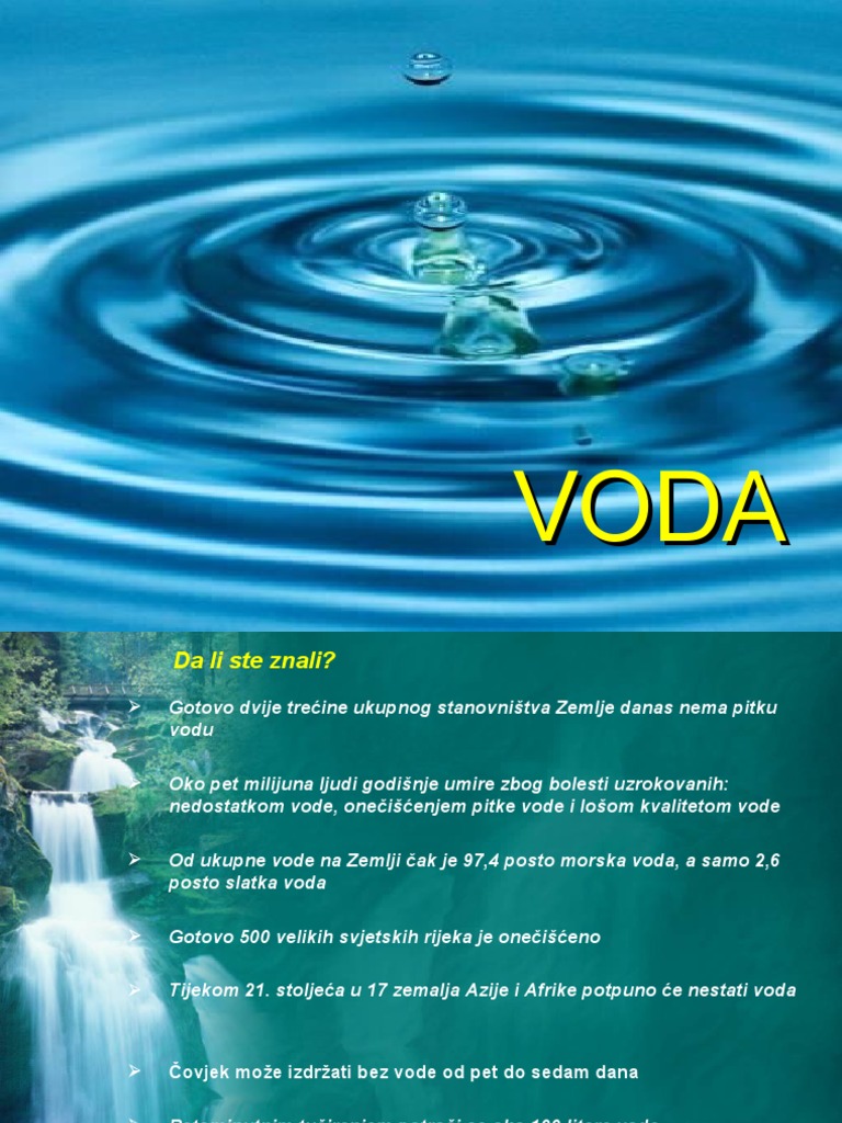 Voda | PDF