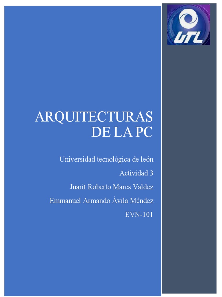 Arquitecturas de La PC | PDF | Arquitectura de Computadores | Hardware ...