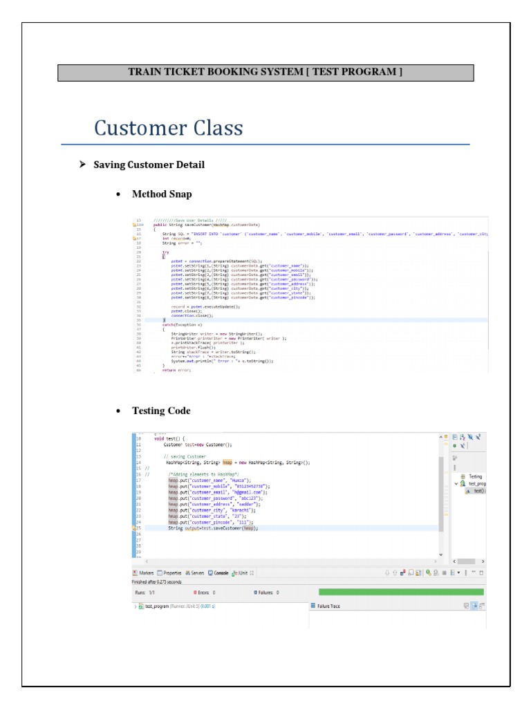 Train Ticket Booking System | PDF | Sql | Databases