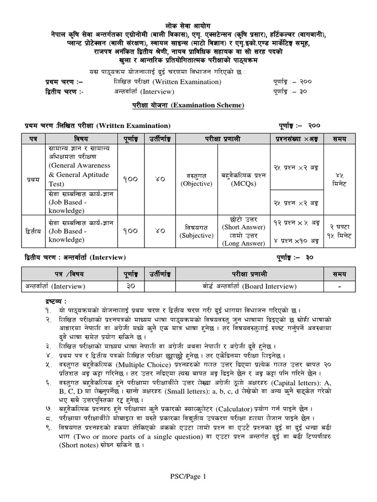 5th Taha Syllabus | PDF | Plants | Botany