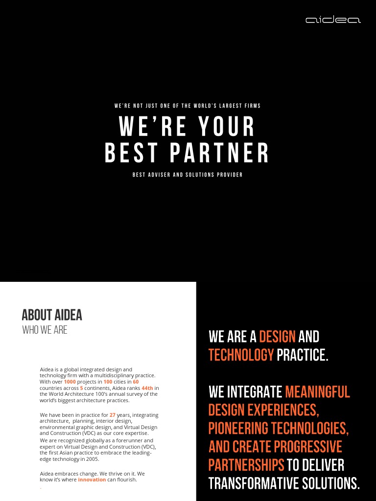 Aidea Inc: Integrated Design & Technology | PDF | Building Information ...