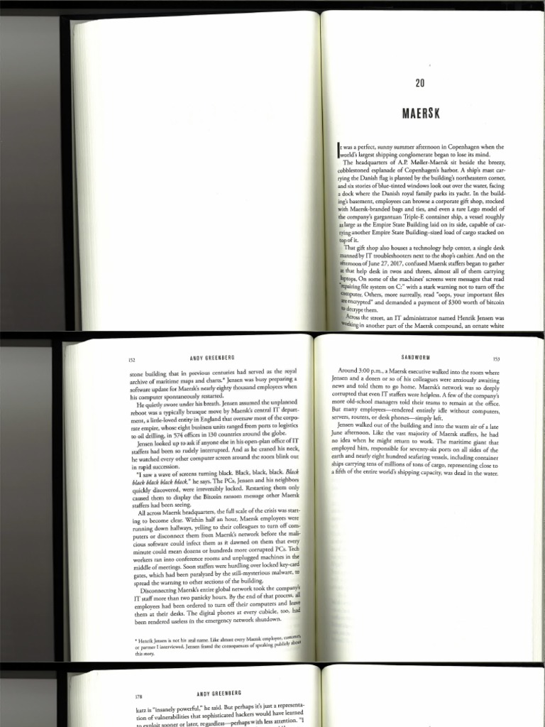 Sandworm Reading Materials | PDF