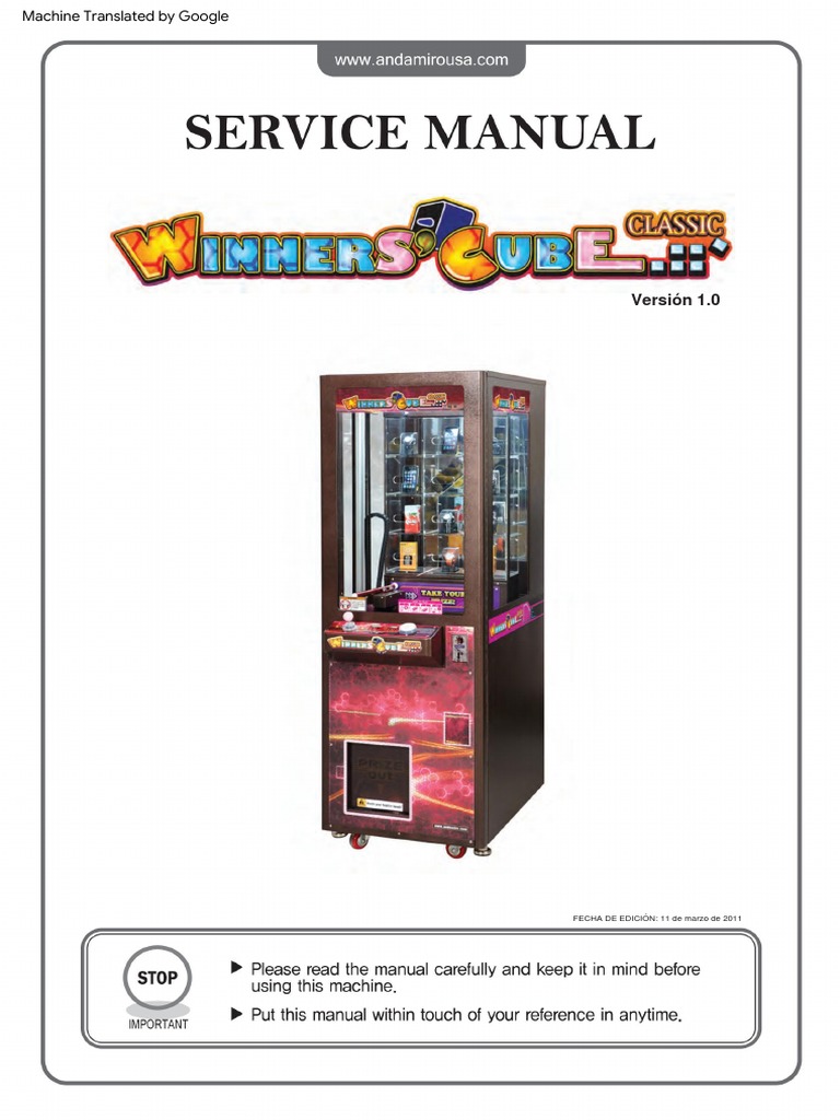 Recorte Winner Cube | PDF