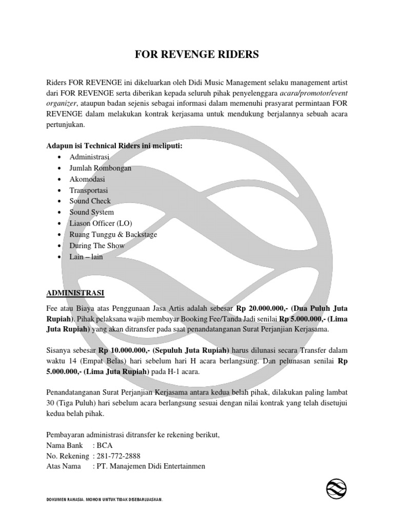 RIDERS FOR REVENGE | PDF