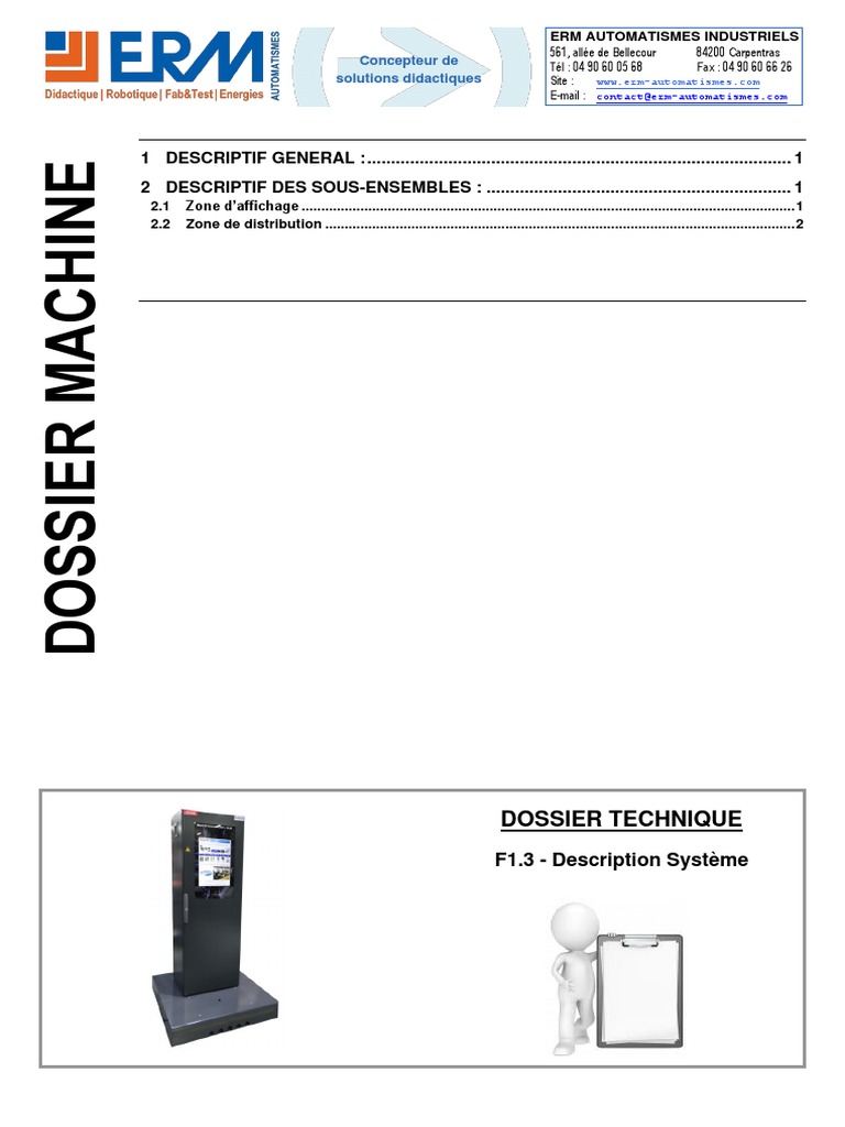 Fiche AffichagePublicConnecté | PDF | Électronique | Informatique
