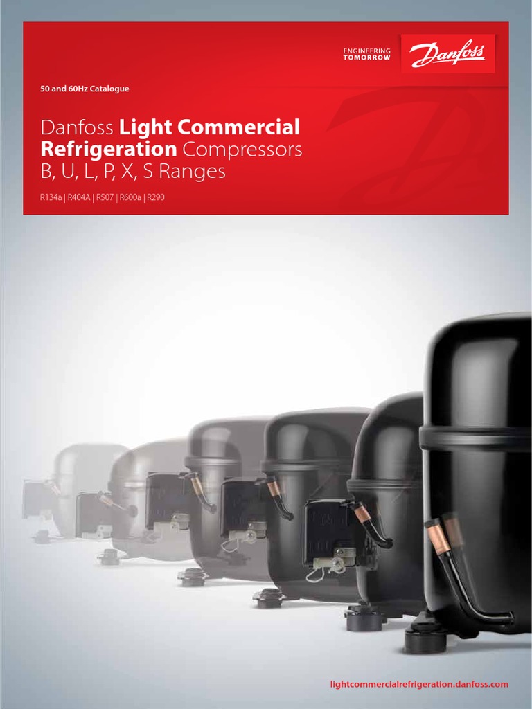 Catálogo compresores Danfoss | PDF | Refrigerator | Propane