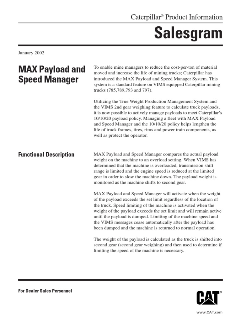Speed Manager | Download Free PDF | Truck | Machines