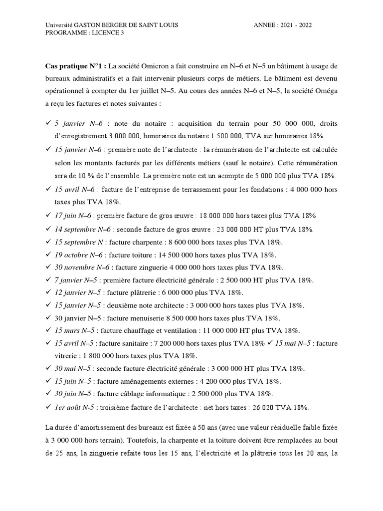 Compta Approfondie | PDF