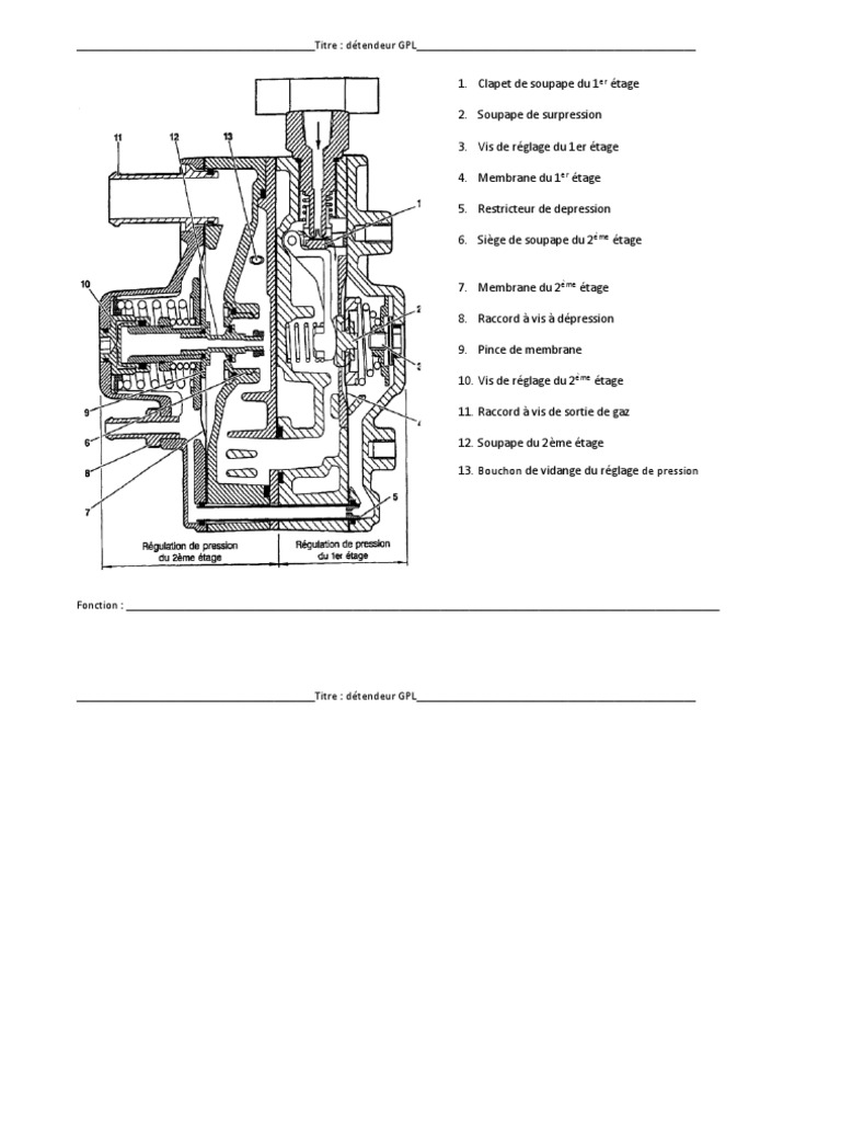 Détendeur GPL M32 13 Désignations v01 | PDF