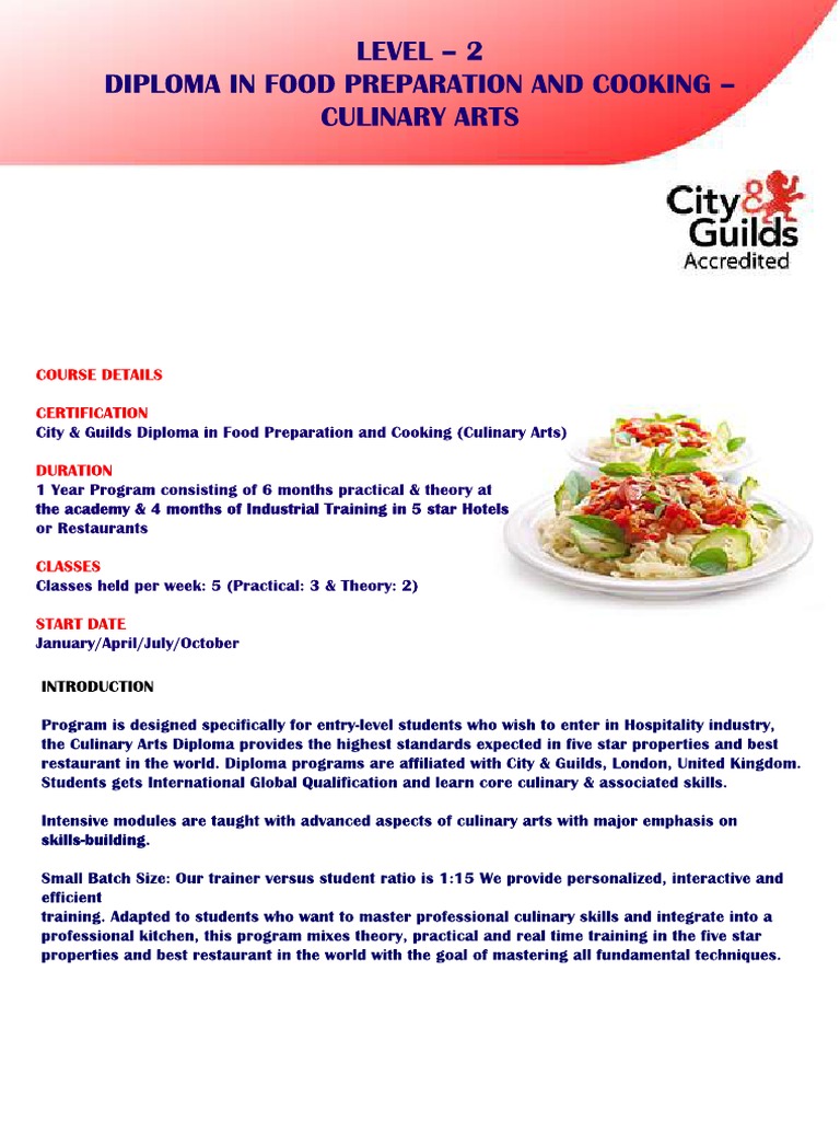 Culinary Arts Compressed Pdf
