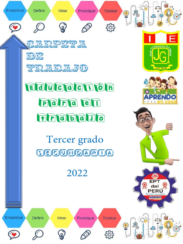 CARPETA EPT 3ro 2023 | PDF | El pensamiento de diseño | Evaluación