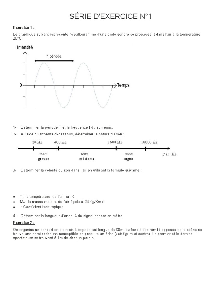 Série Acoustique | PDF | Son | Décibel