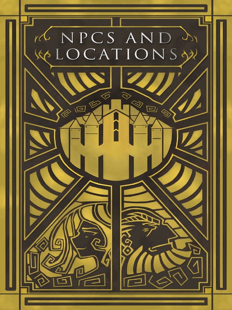 Npcs and Locations | PDF
