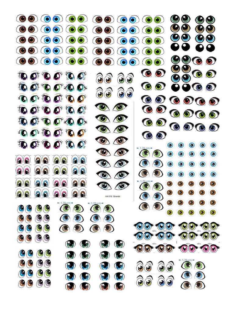 OJOS PARA Imprimir 1cm | PDF