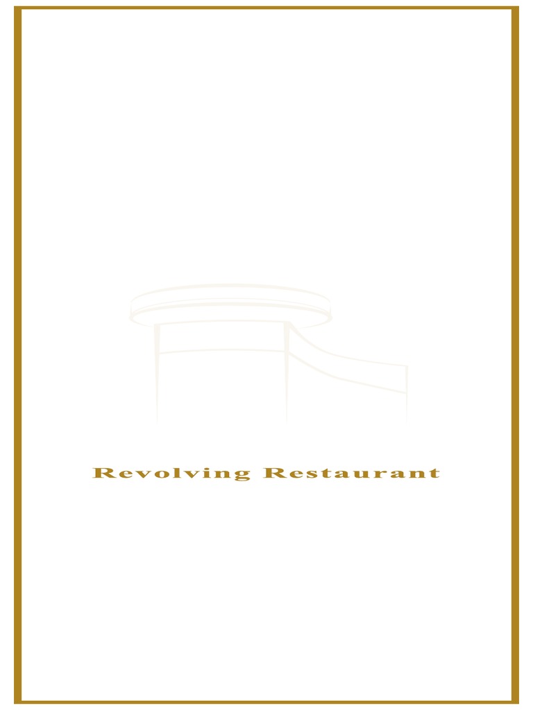 Revolving Restaurant E Menu 10-2022 | PDF