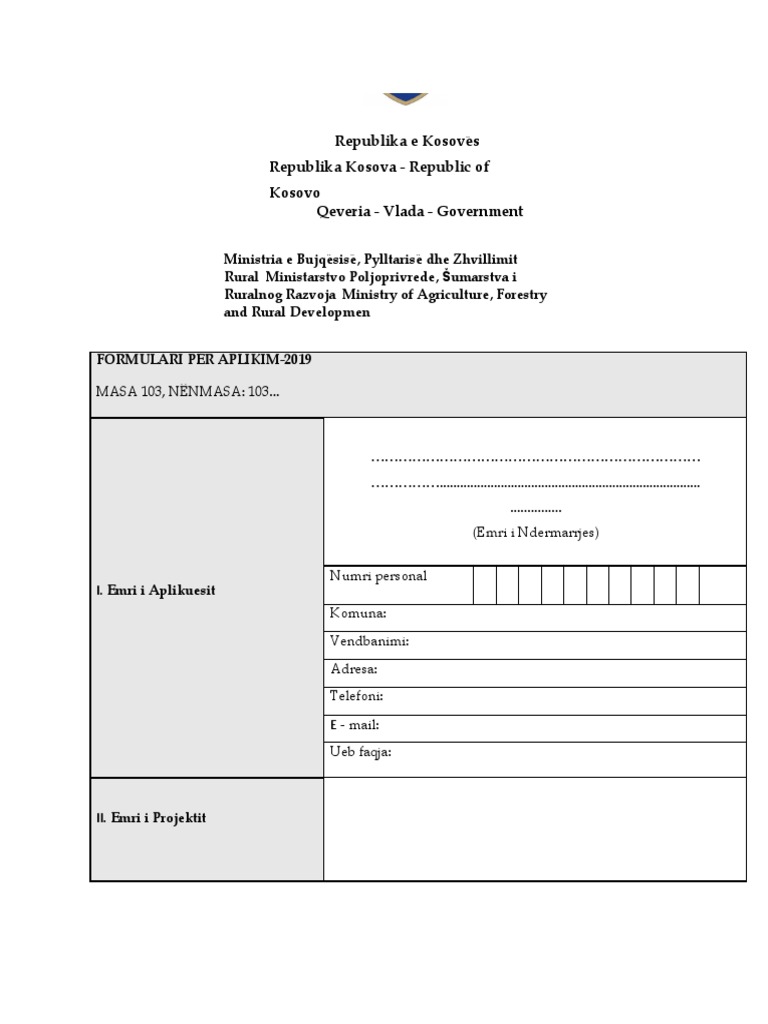 Formulari_per_Aplikim__Masa_103 | PDF