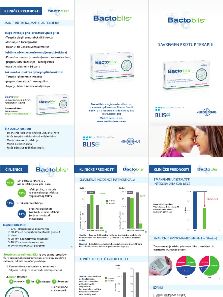Bactoblis Srbija Flajer | PDF