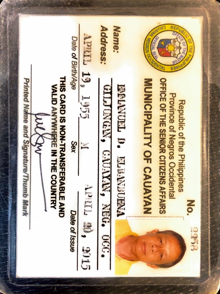 Papa Reciept and Senior Id | PDF | Health Sciences | Health Care