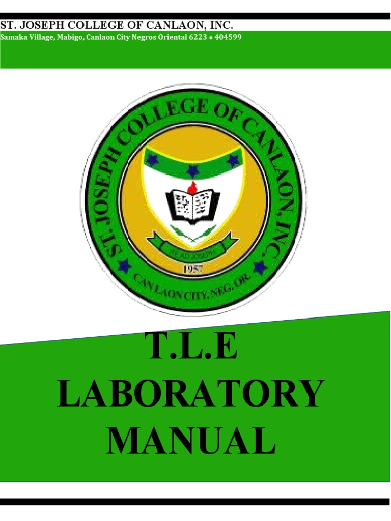 Tle Laboratory Manual | PDF | Foods | Food And Drink