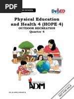 Health Optimizing Physical Education 4 Quarter 4 - Week 1-8: Grade 12 ...