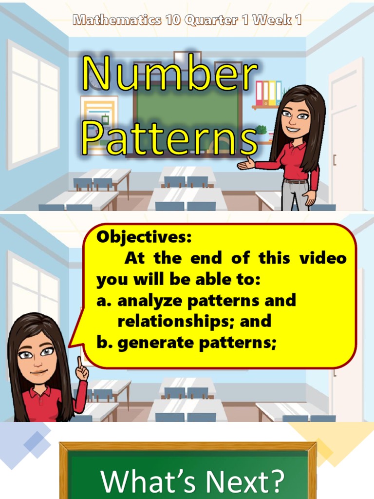 Number Patterns PDF