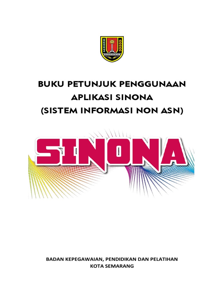Buku Petunjuk Aplikasi SINONA FIX - Compressed | PDF