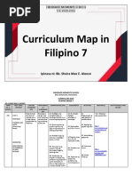 Fil7 Matatag Curriculum Map q1 | PDF
